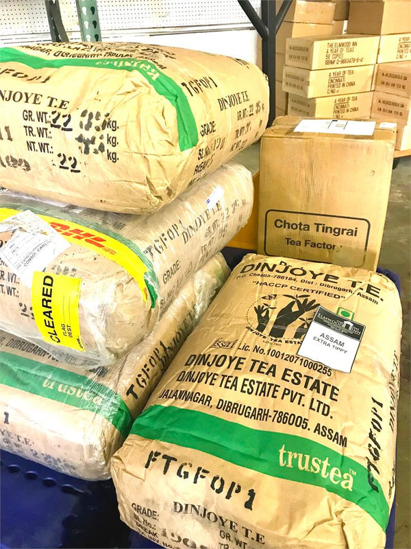 Tippy Assam Black Tea | Premium Organic Assam Tea | Dinjoye Estate Tea ...